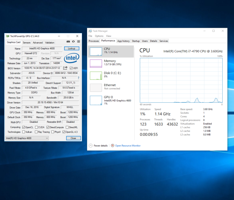 مینی کیس CDM ASUS Q87M-E Core i7 4790 رم 8