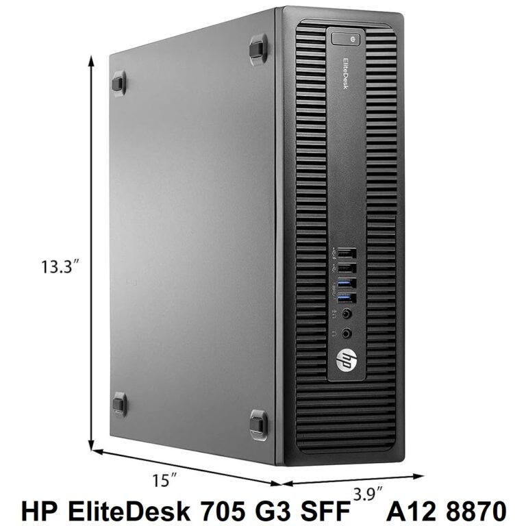 مینی کیس HP EliteDesk 705 G3 SFF AMD A12 رم16
